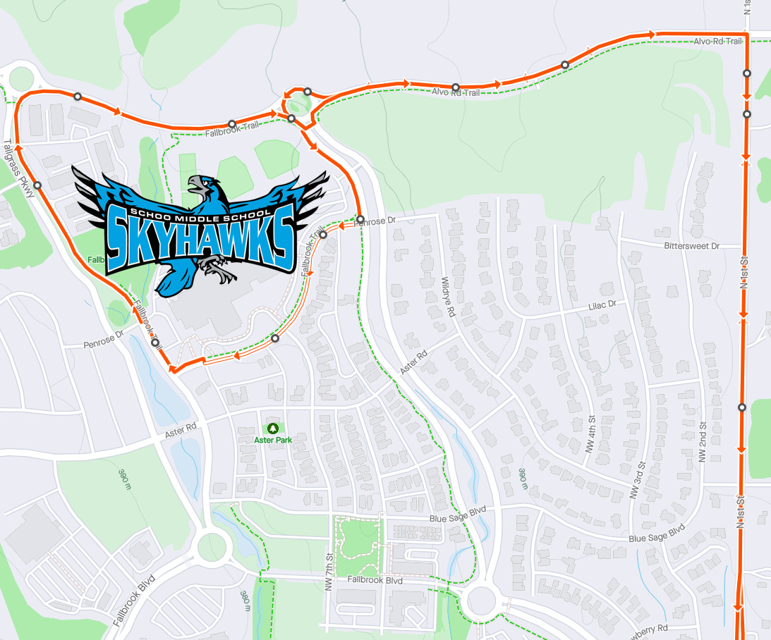 Fallbrook Traffic Flow – Schoo Middle School
